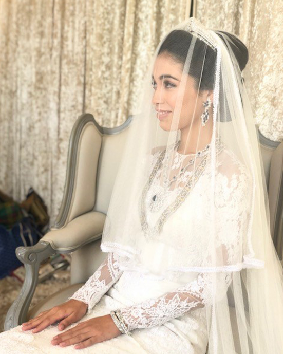 Cantiknya Anak Julia Rais — YM Tengku Iman Saat Bergelar Pengantin ...