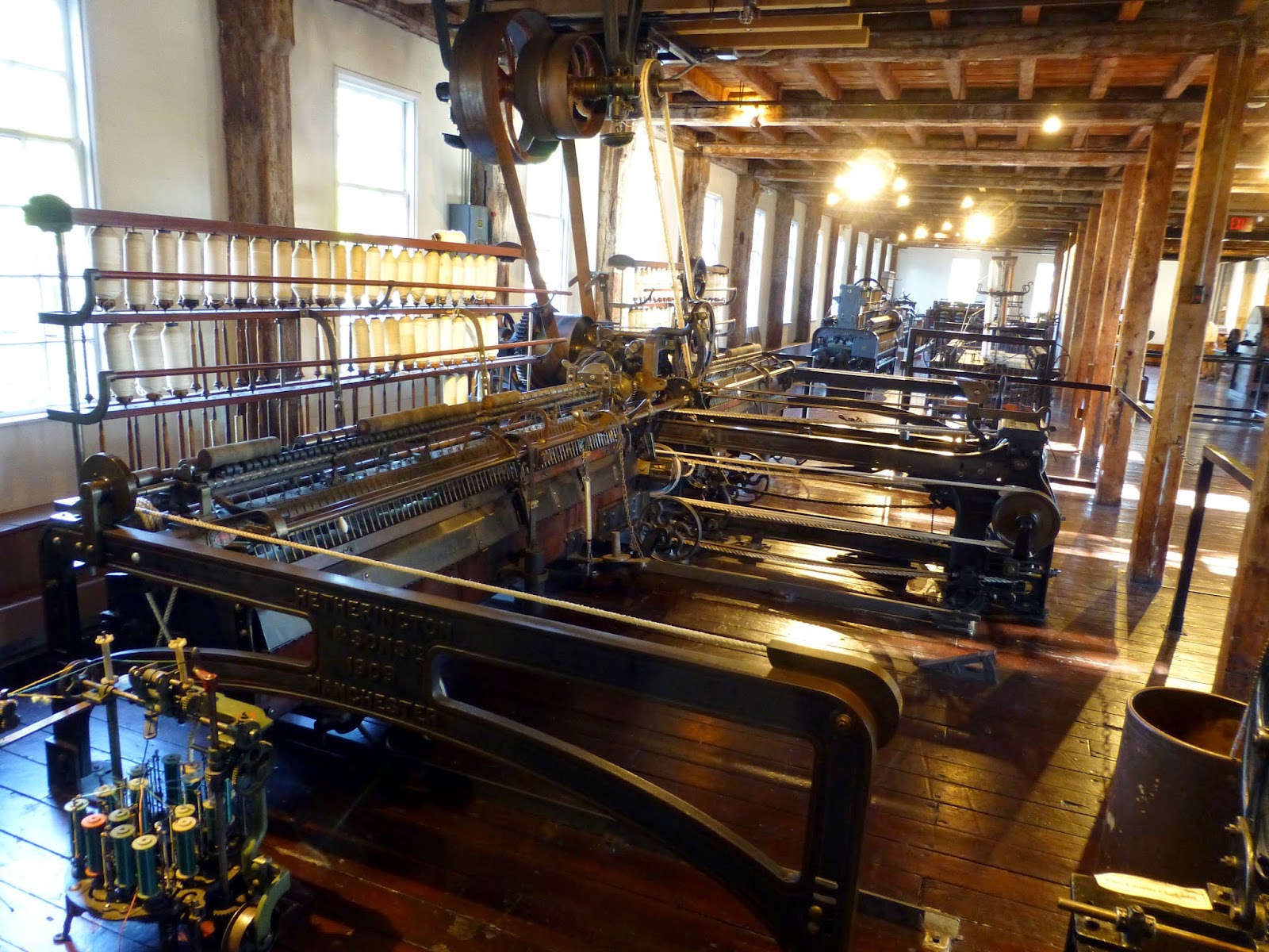 Samuel Slater Spinning Machine