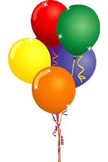 Bolas de Festa - Cia dos Gifs