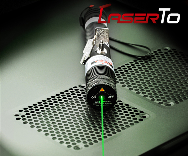Pointeurs Laser Vert, Rouge, Bleu: LaserTo 1000mW Pointeur Laser Vert