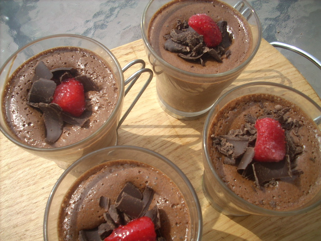 Canela kitchen (gloria): Chocolate Mousse