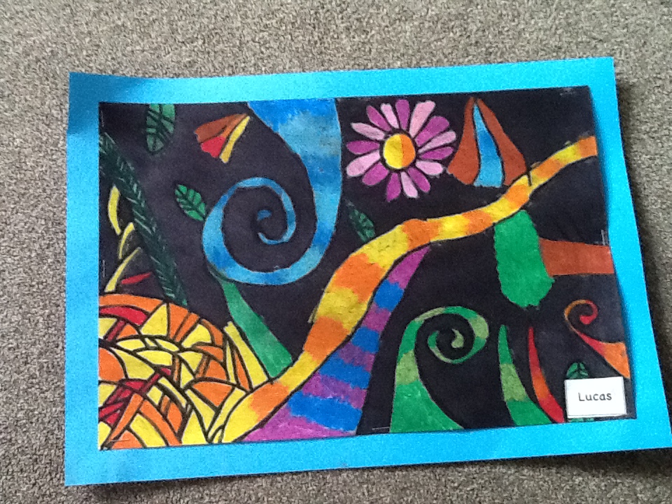 Room 9 Scholars: Artwork inspired by New Zealand artist Raewyn Harris