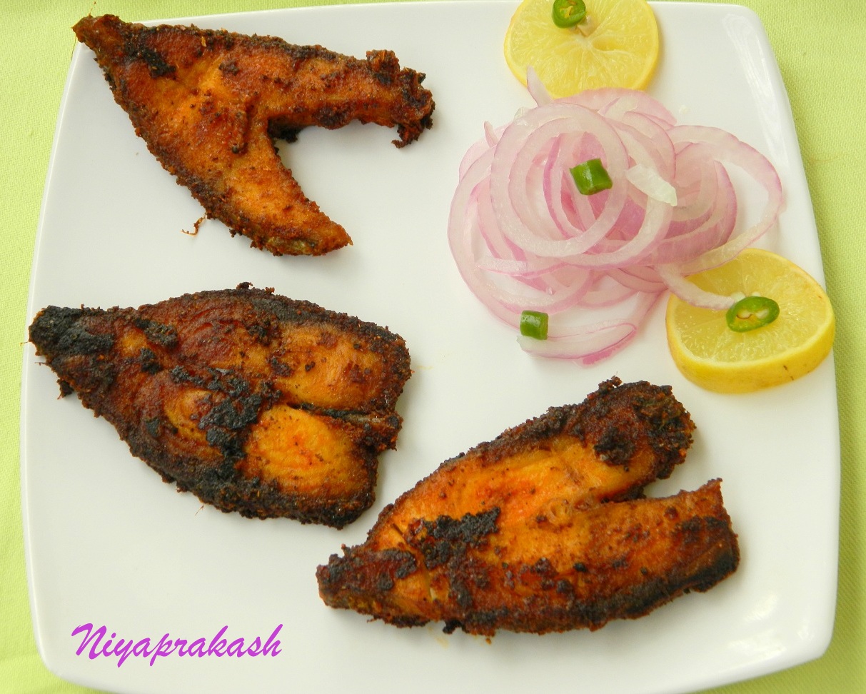Niya's World: Malabar Style Pan Fried or Tawa Fried Fish