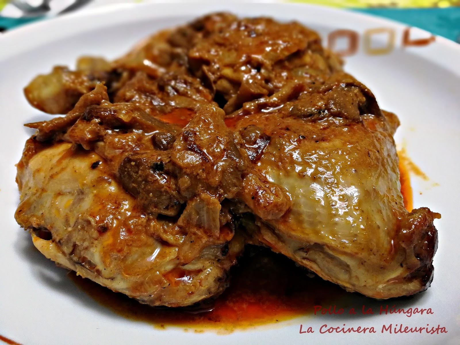 La Cocinera Mileurista: Pollo a la Húngara