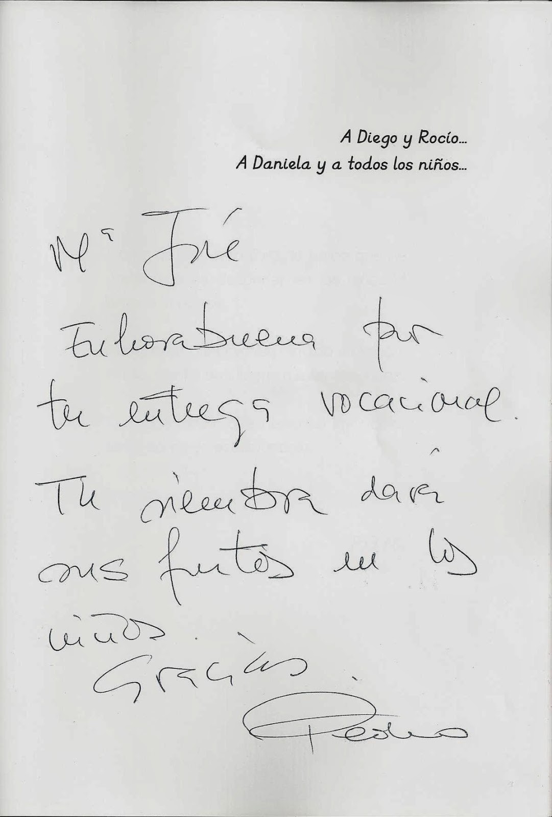 Descubre el tesoro de los libros: DEDICATORIA
