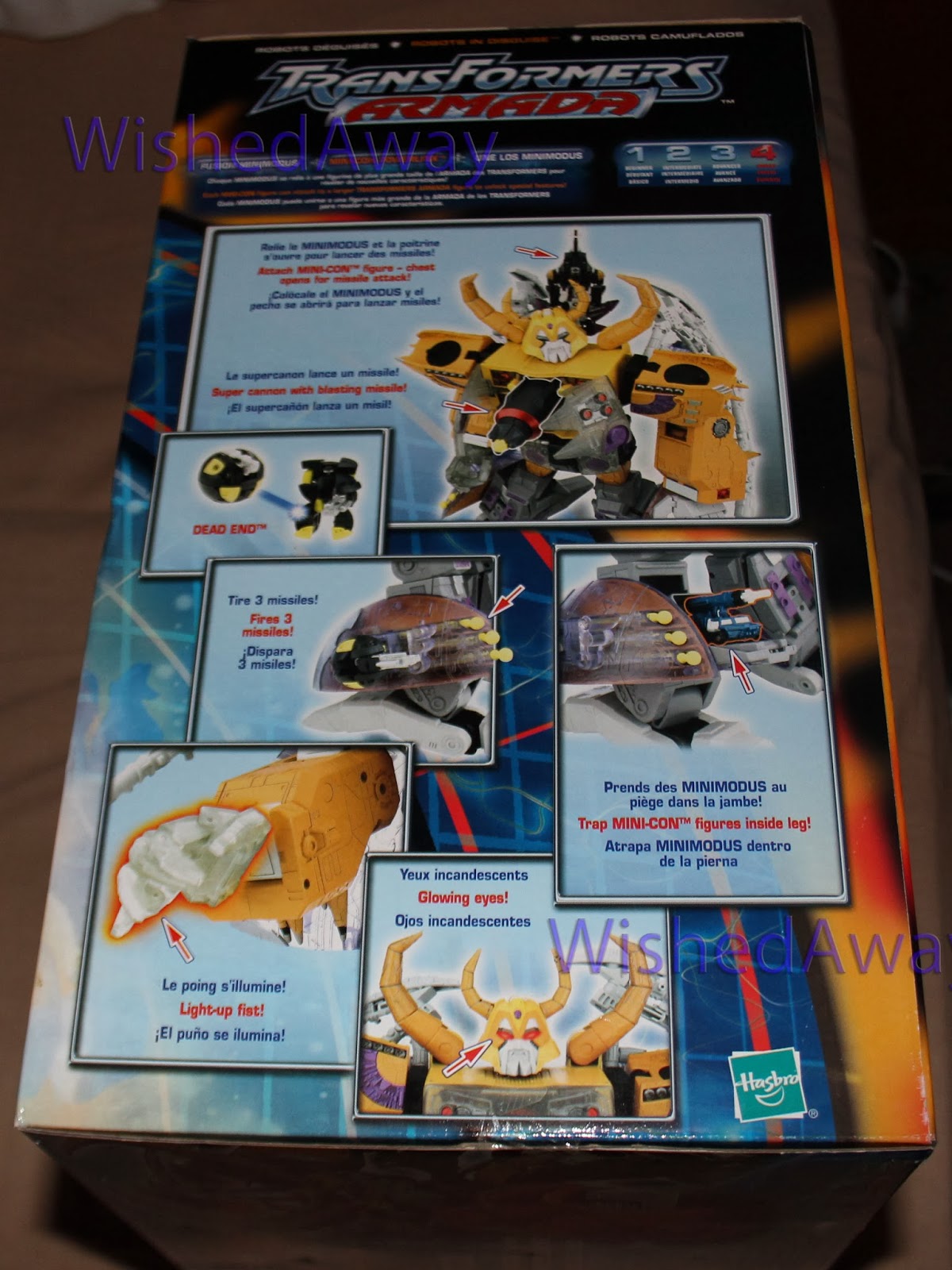 Wished Away: Unicron W/ Dead End Mini Con Transformers Armada Figure ...