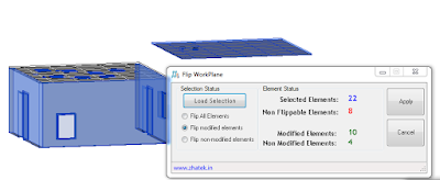 Revit Add-Ons: Free Flip Work Plane Add-in