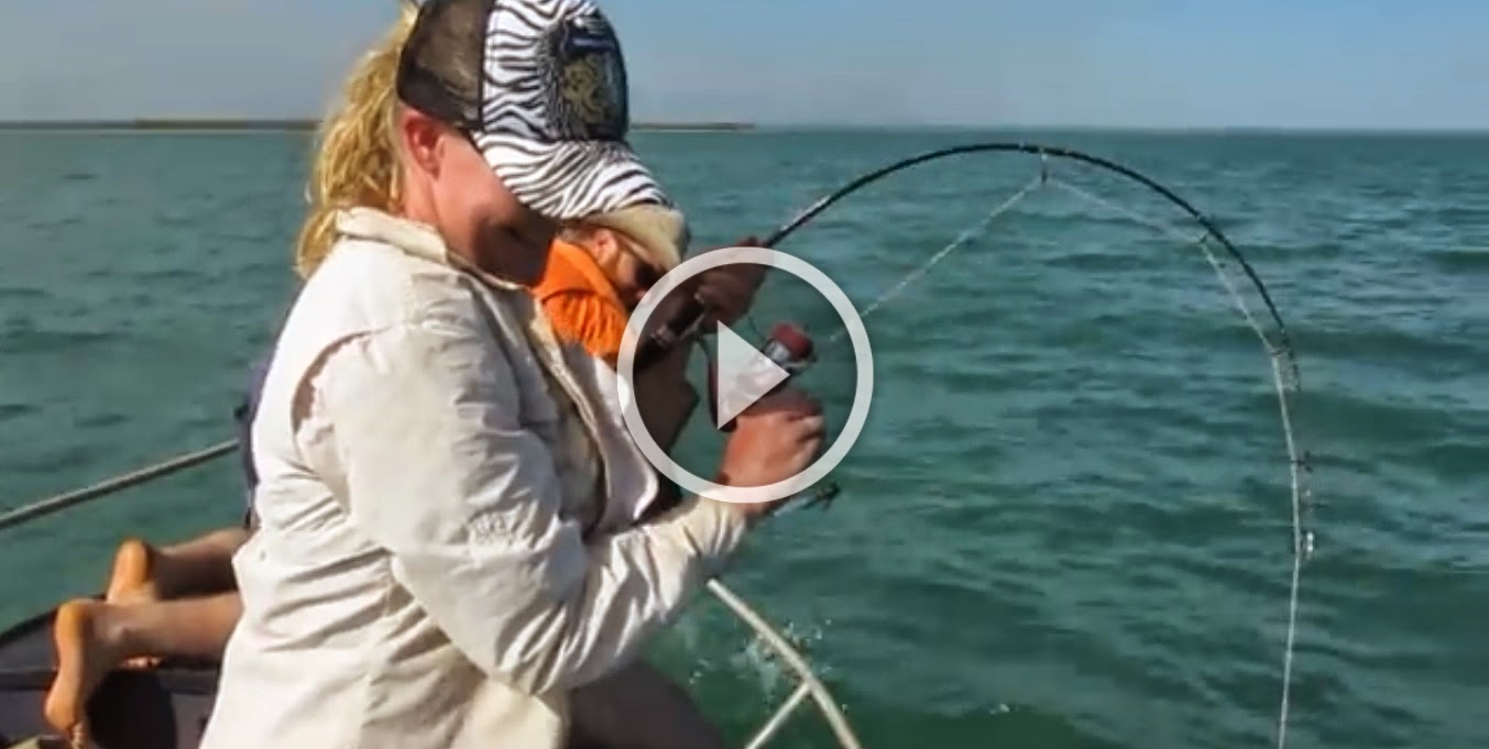 Girl Catches 9ft Shark - Extreme Fishing! - Top Fishing