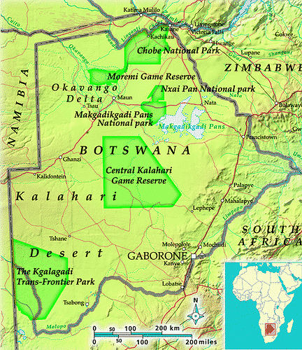 Σελίδες Ιστορίας και Επιστήμης: Το δέλτα του ποταμού Οκαβάνγκο