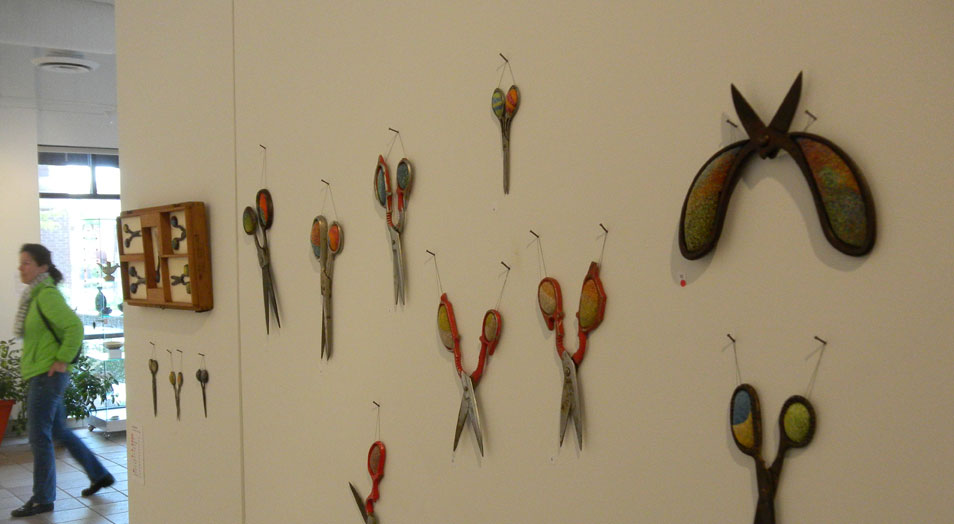 Christine Mauersberger: Emily Felderman: Re-purpused scissors and gears