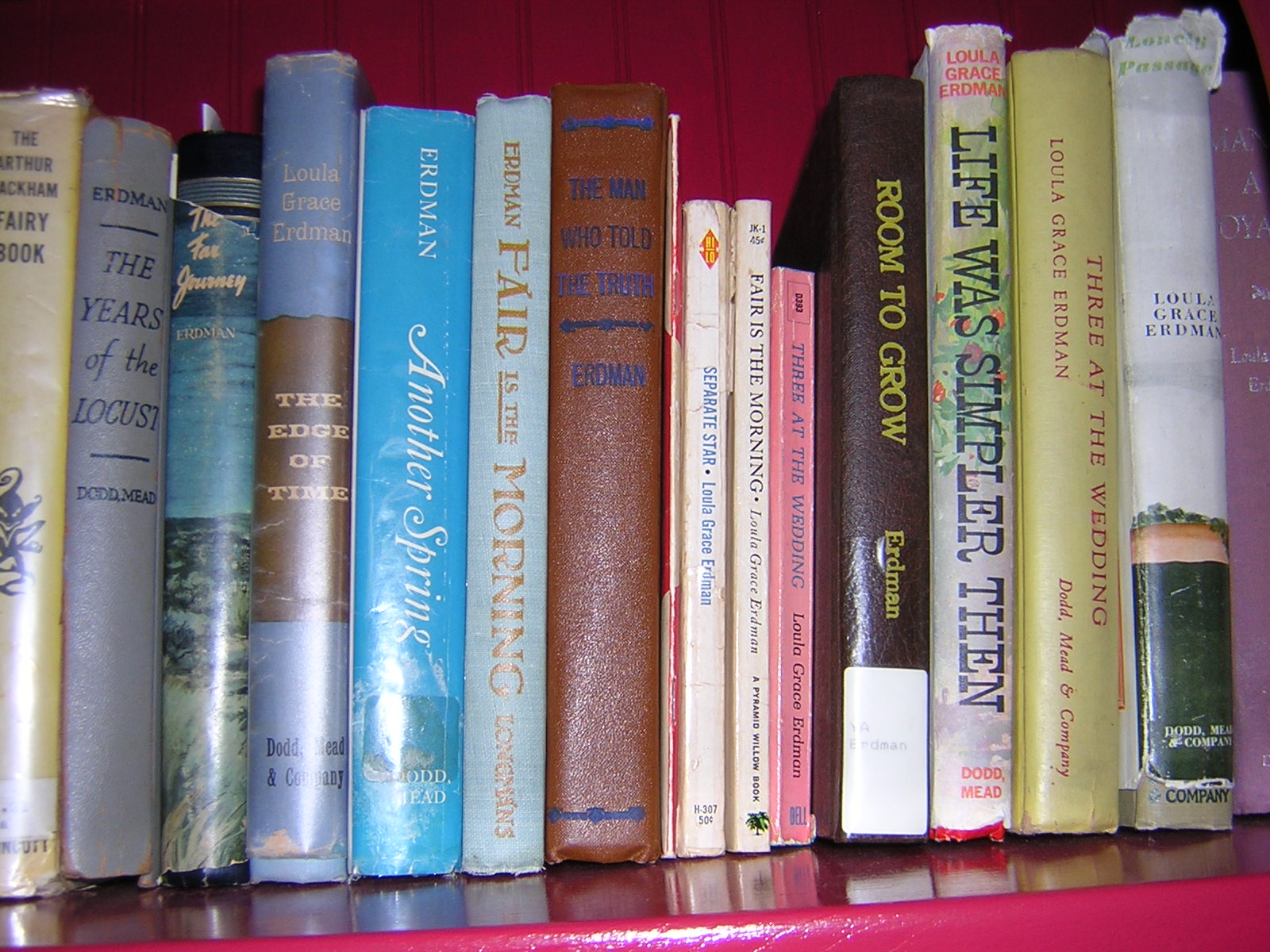 From Sinking Sand . . .: Loula Grace Erdman - An Author I Have Really ...