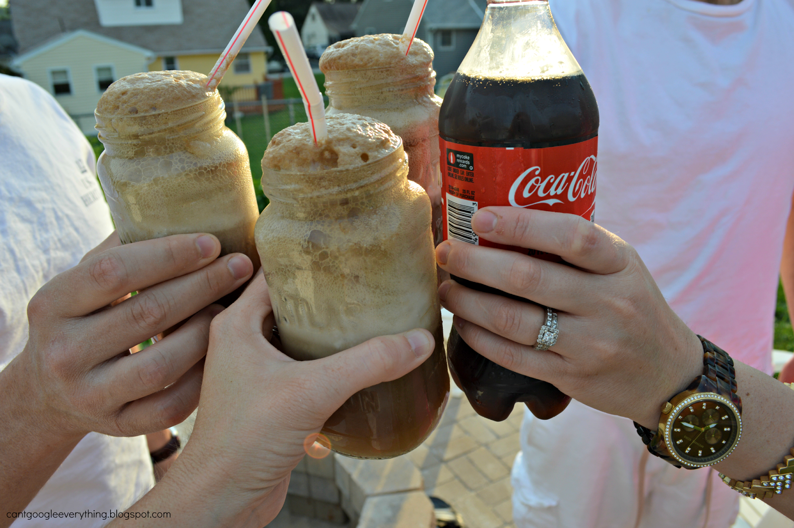 Share Your Summer with a Coke Float Cocktail! - My Mini Adventurer