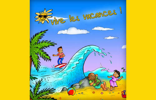 production écrite sur les vacances a la plage