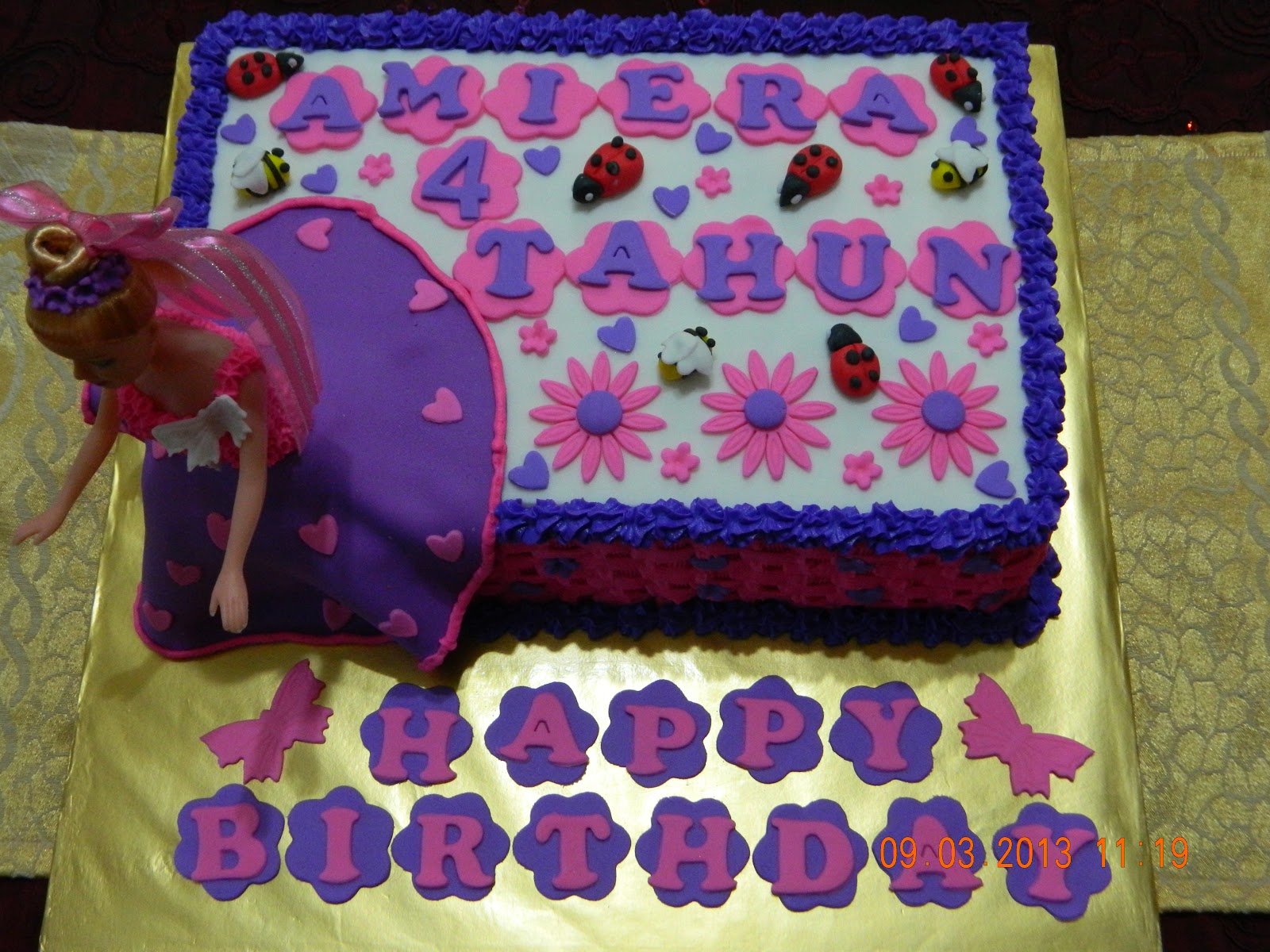 Mybabydeco: Cake Barbie Doll Square