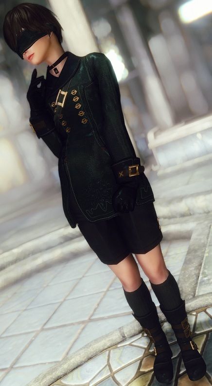 9204 NIER Automata 9S by Team TAL [HDT Cloth] ~ Eskyrim