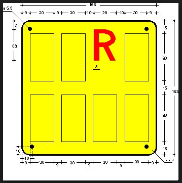 Confagricoltura Mirano: targa ripetitrice rimorchio agricolo