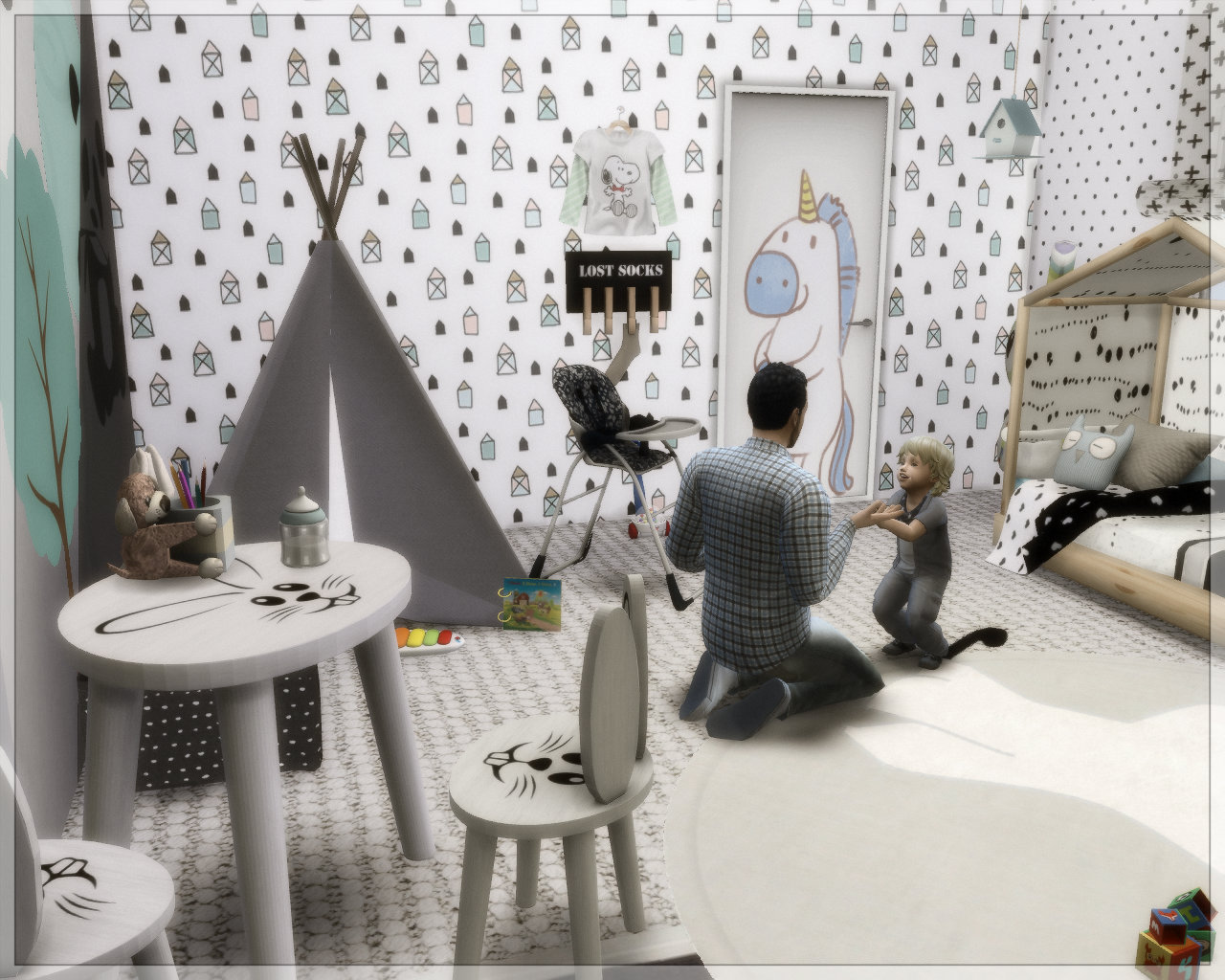 Nagvalmi: TS4 Home Design: Cookout Lookout