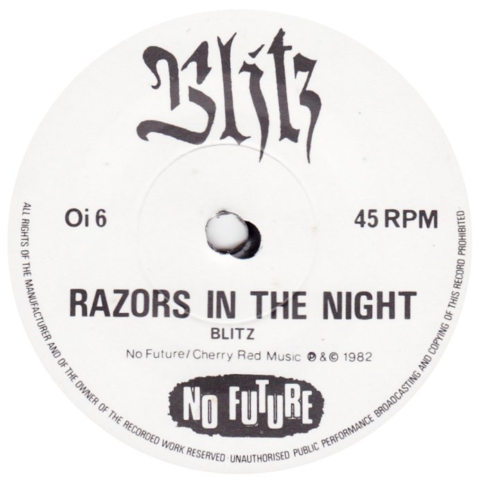 we cause havoc wherever we go..!!: blitz - never surrender 7 inch ...