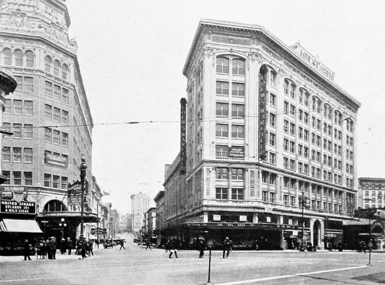 San Francisco Theatres: The Warfield Theatre: history + exterior views