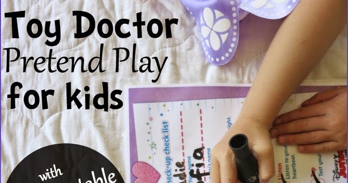 Learn with Play at Home: Toy Doctor Pretend Play with free Printable ...
