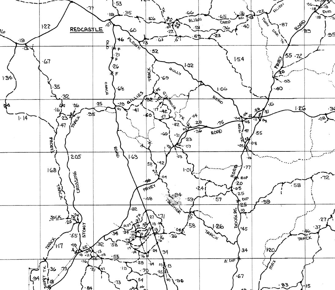 LFBF's Mumblings: Navigation, Surveying and Marked Up Maps