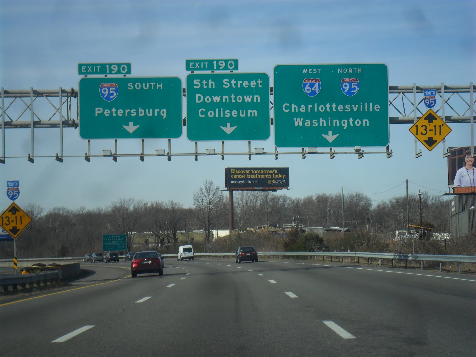 Luke's Signs: Interstate 64 & Interstate 95 - Richmond, VA