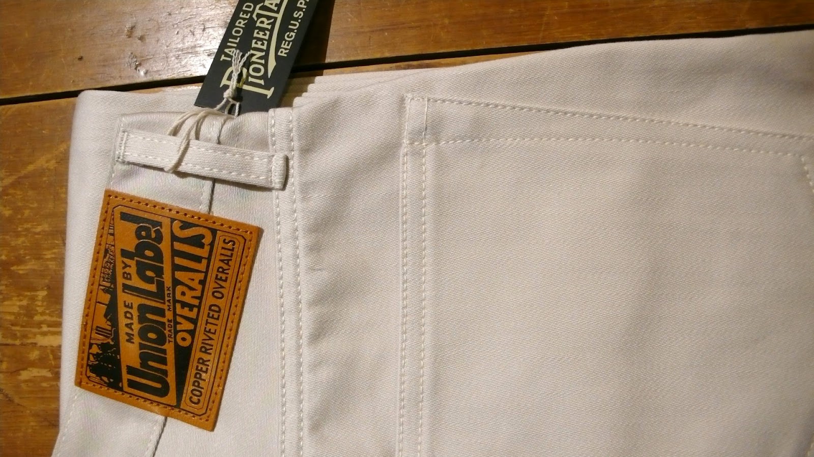 WARP AND WOOF: Original 5pocket Pants 本日入荷致しました！