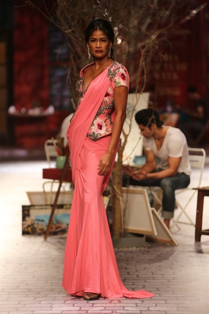 A Golden Tulip: MODERN WAYS TO WEAR SAREES