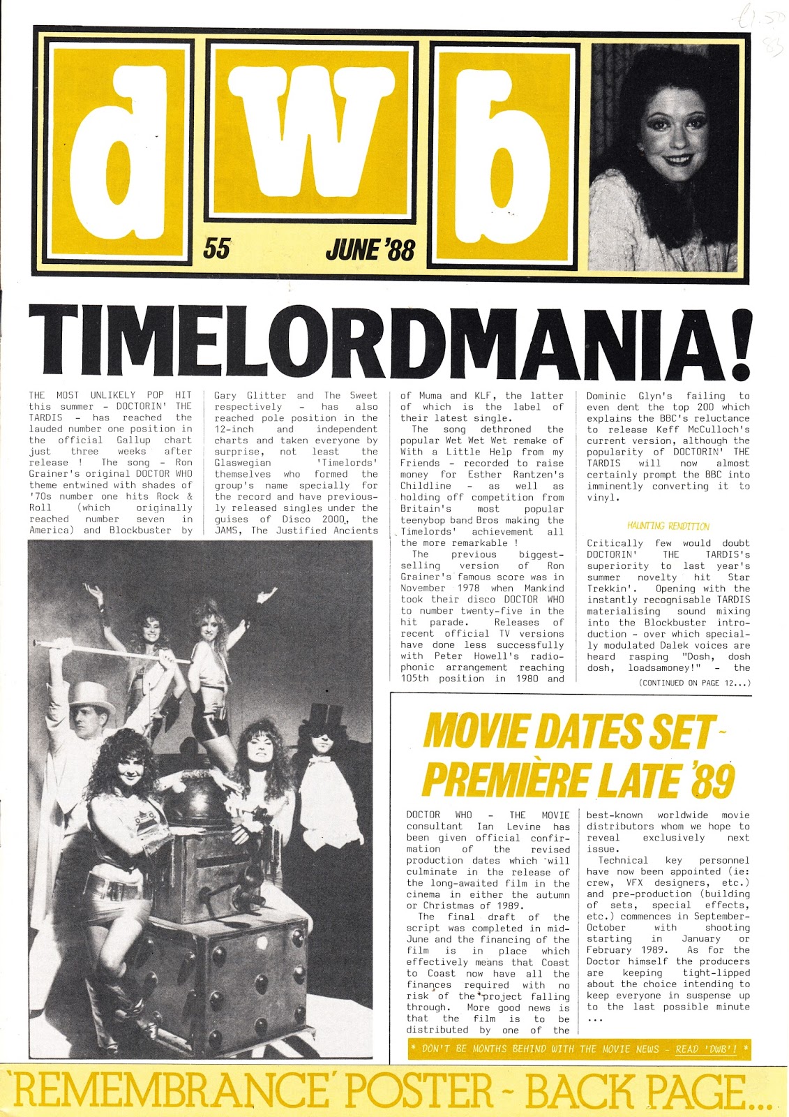 STARLOGGED - GEEK MEDIA AGAIN: 1988: DWB ISSUE 55