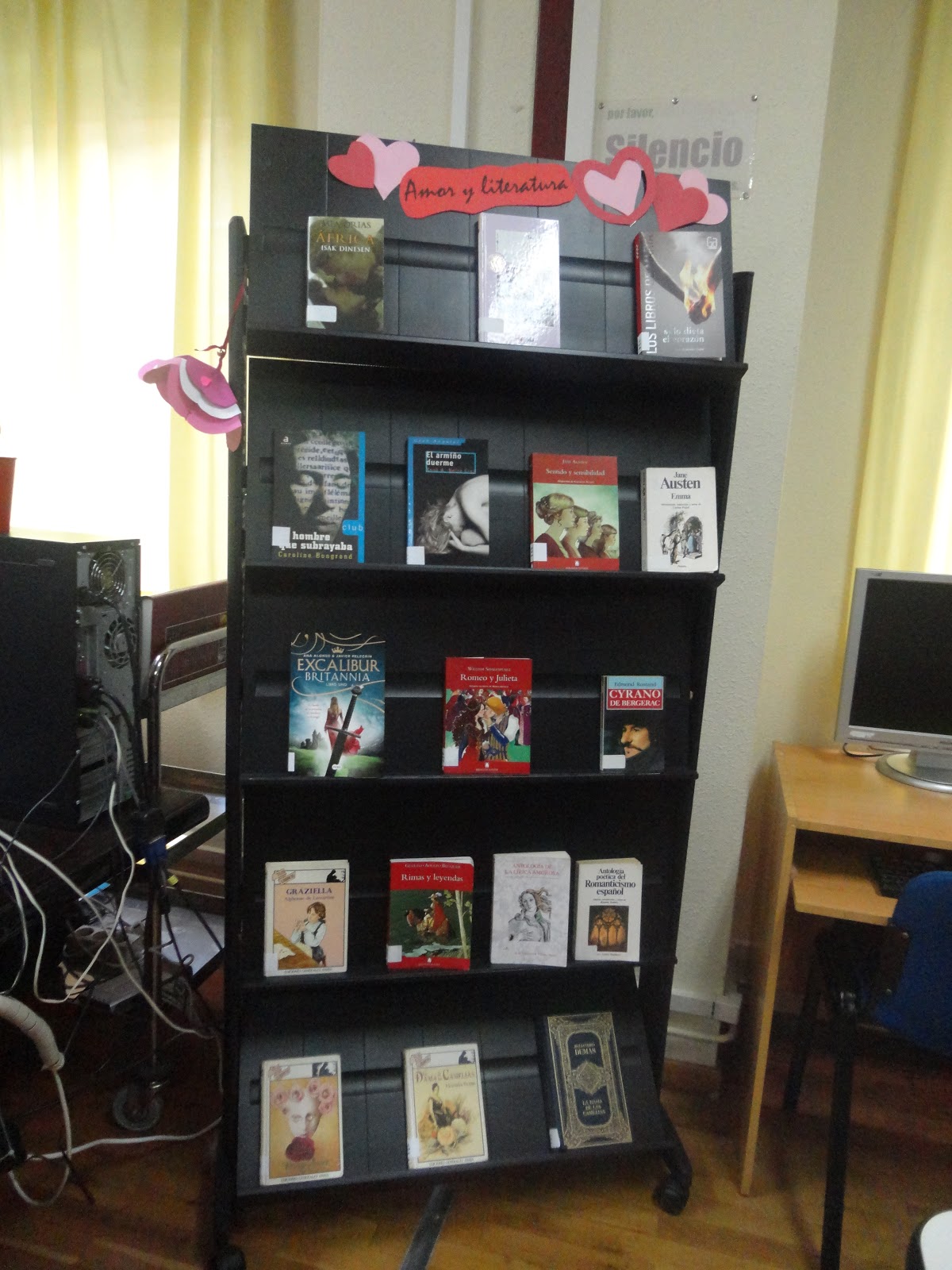 bibliotecalaeria: La biblioteca de San Valentín
