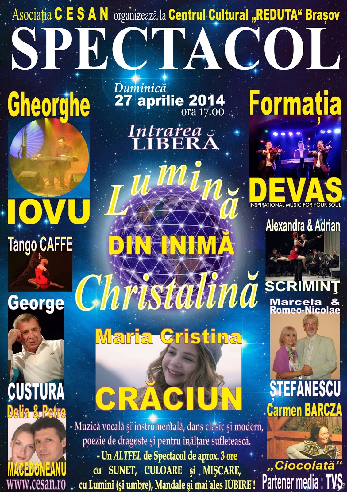 Noul Univers CHRISTALIN: „Din INIMĂ, Lumină Christalină”