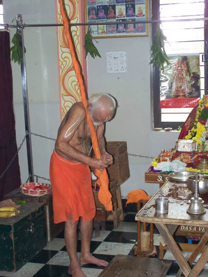 Hayagriva thiruvaradhanam and Mangalashasana at Andavan Ashram by ...
