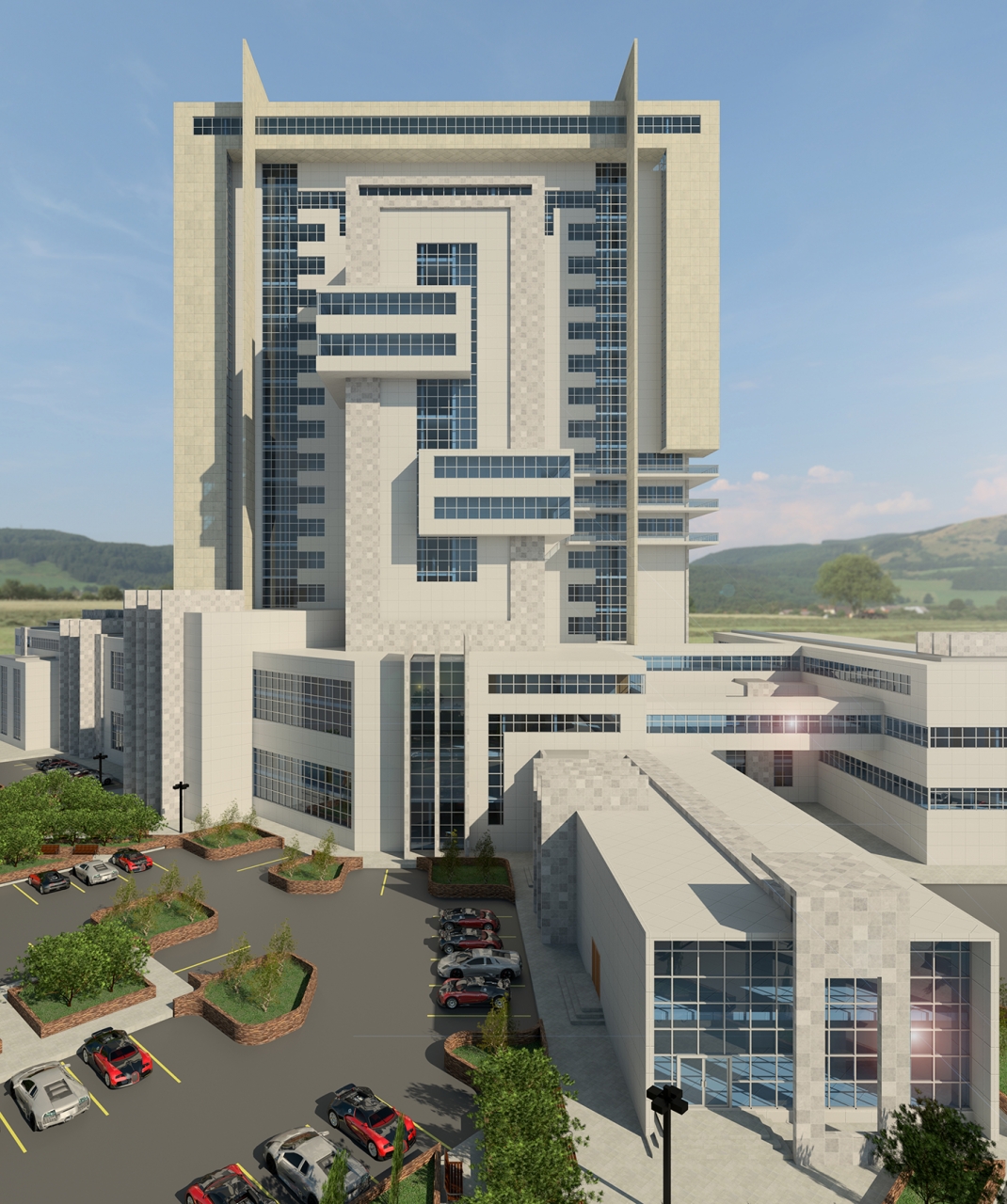 Multidisciplinary and educational hospital - Architecture Design ...