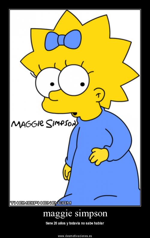 los simpsons: los simpsons:maggie