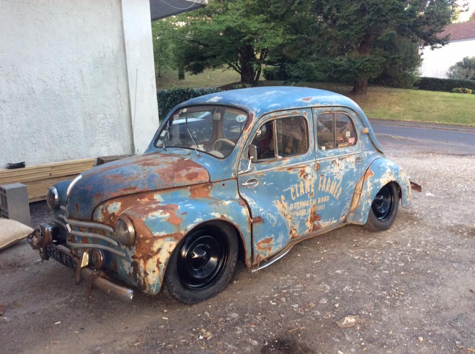 GAS KUSTOMS: Renault 4cv Rat!!!