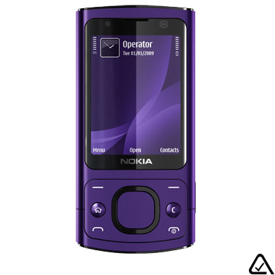 Mobile Phone: Nokia Phone's Purple Picture