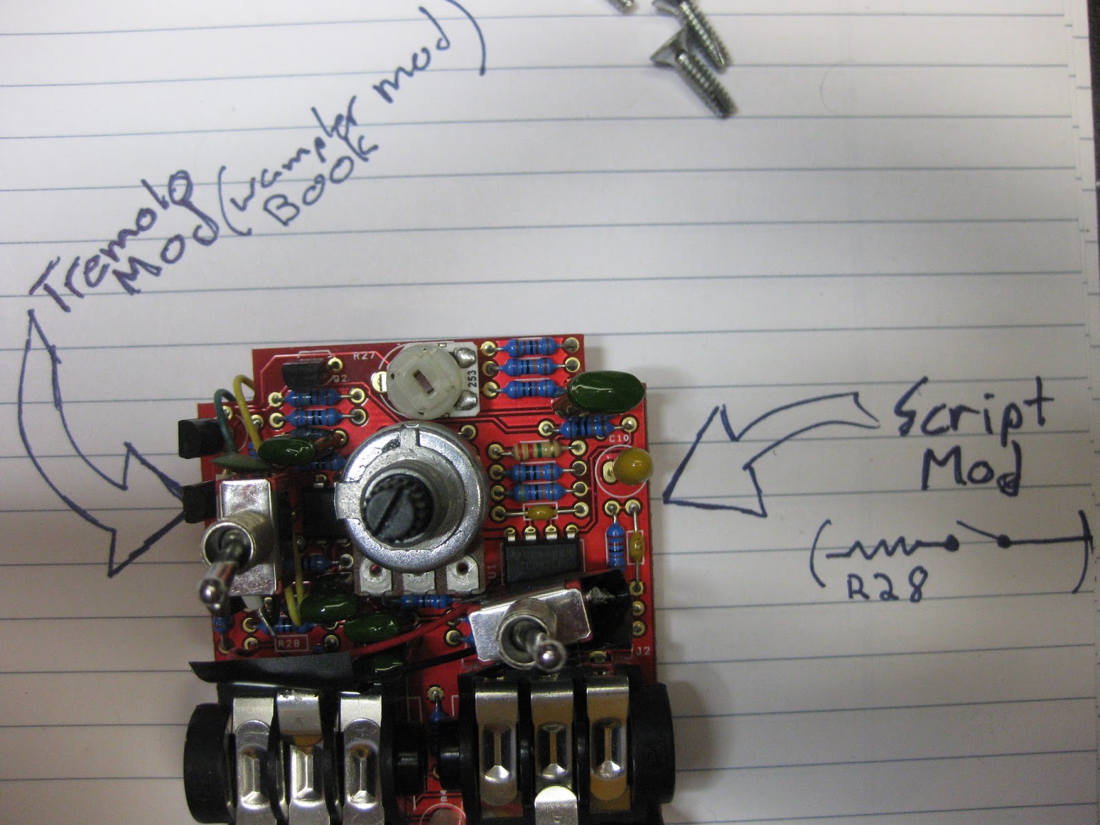 DIY Guitar pedal projects: Phase 90 mods