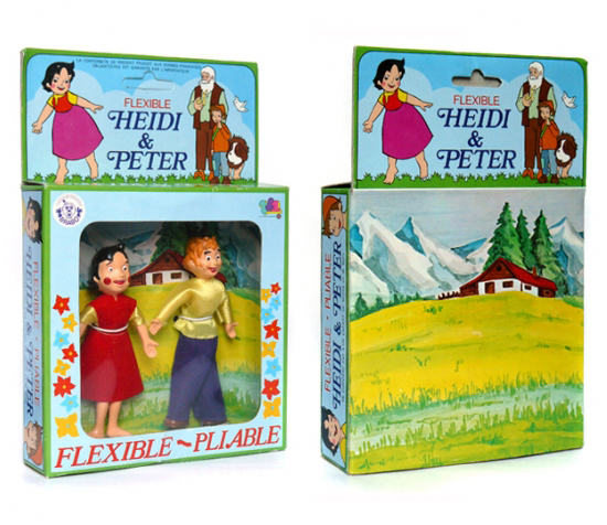 Heidi Toys Collection - Jouets de collection Heidi アルプスの少女ハイジ おもちゃ ...