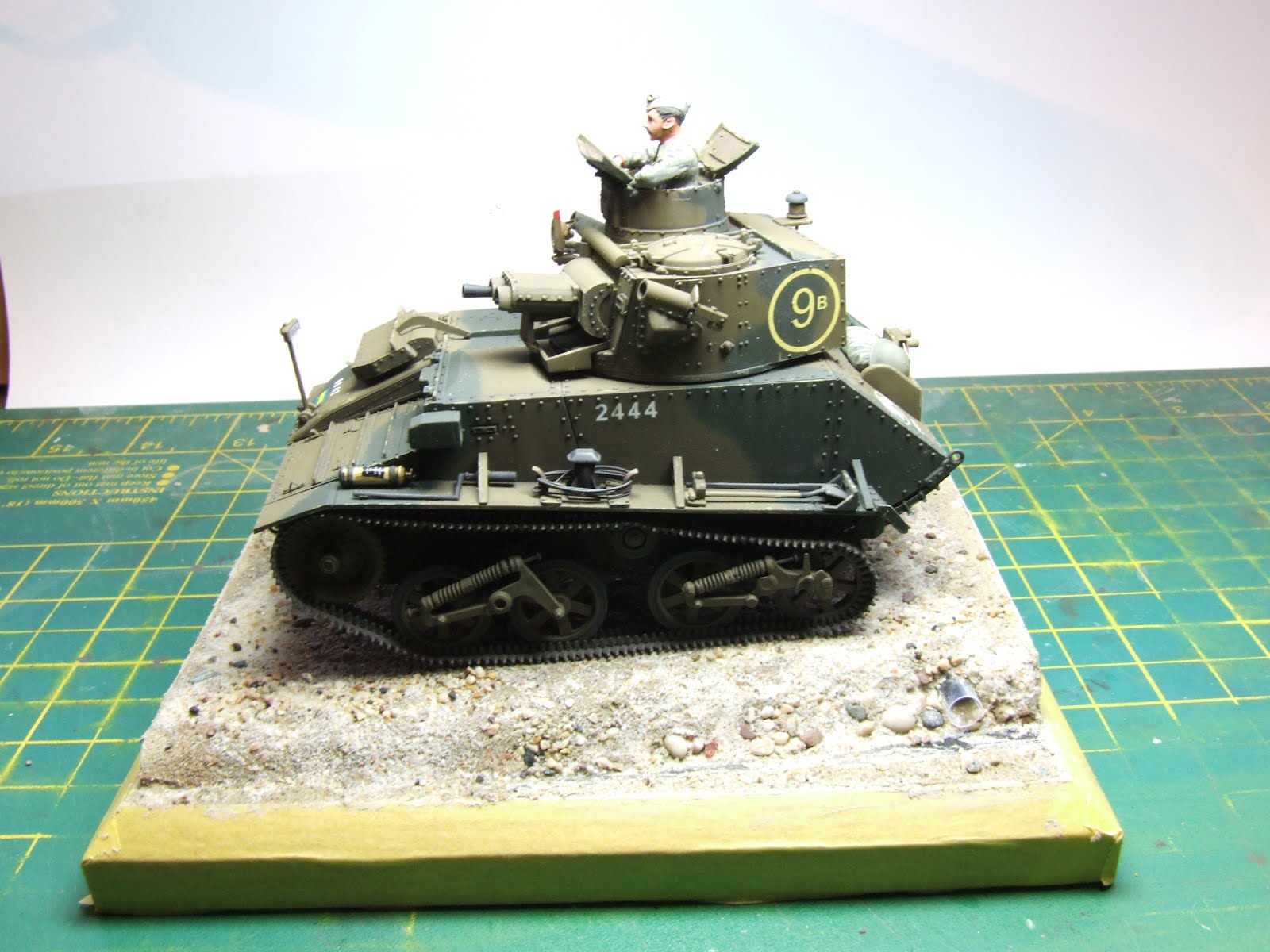 Pete's Model World : Vickers Tank Base