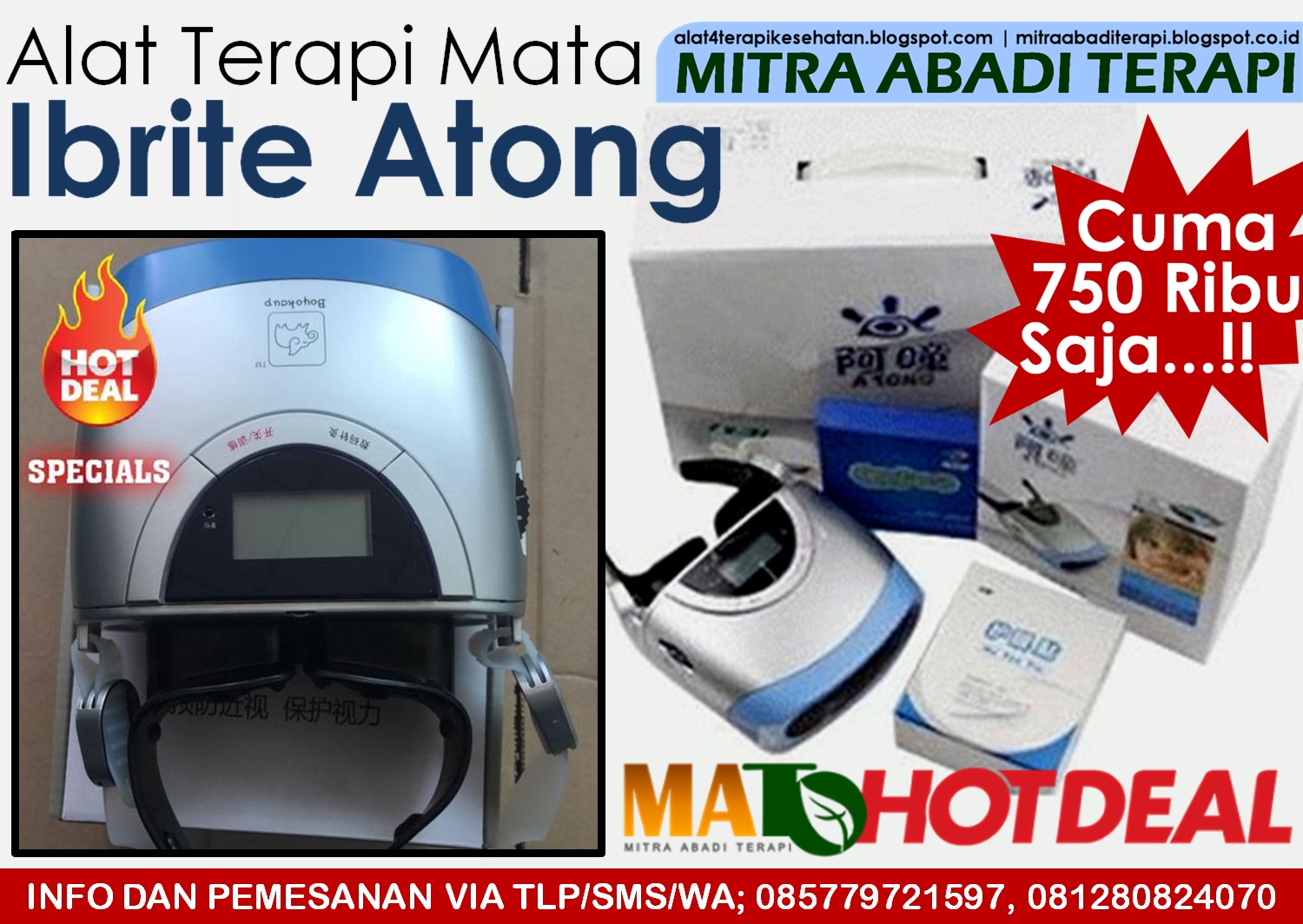 Alat Terapi Mata Ibrite Atong Murah ~ Mitra Abadi Terapi (MAT)