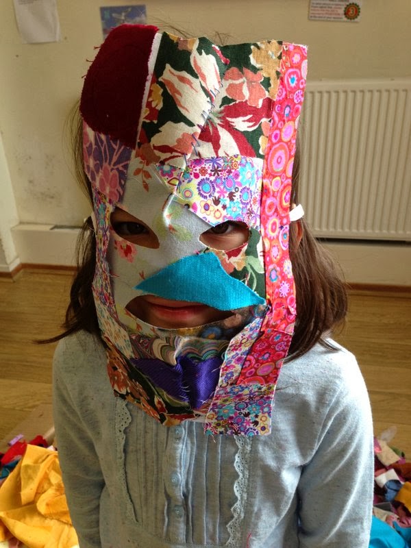 Crafting a Life: Art with the kids: Masks
