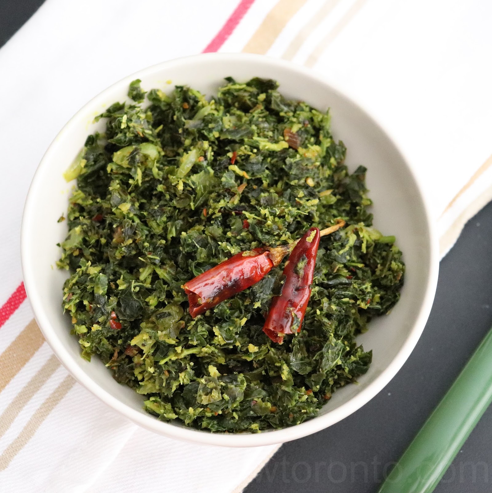 Torviewtoronto: Calaloo Side Dish