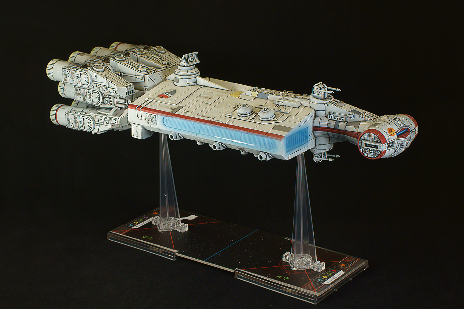 The Alternative Wargamer: Commission: FarStar Corvette