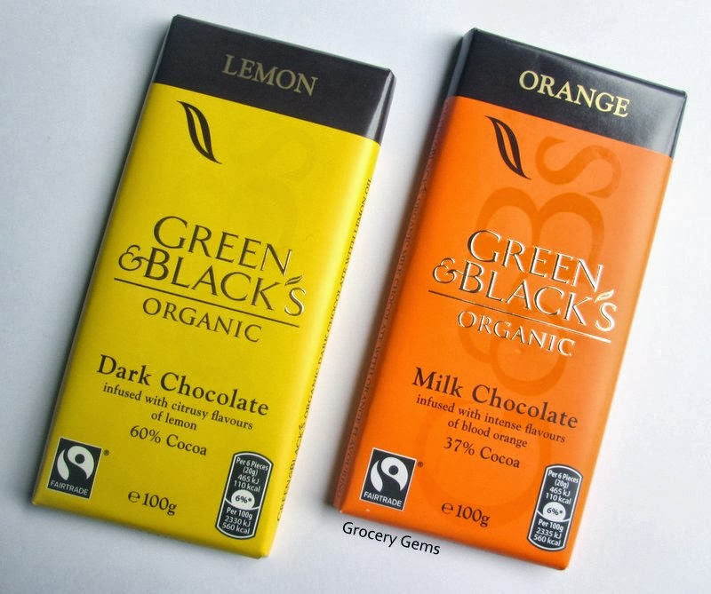 Grocery Gems: Review: Green & Black's Dark Chocolate Lemon & Milk ...