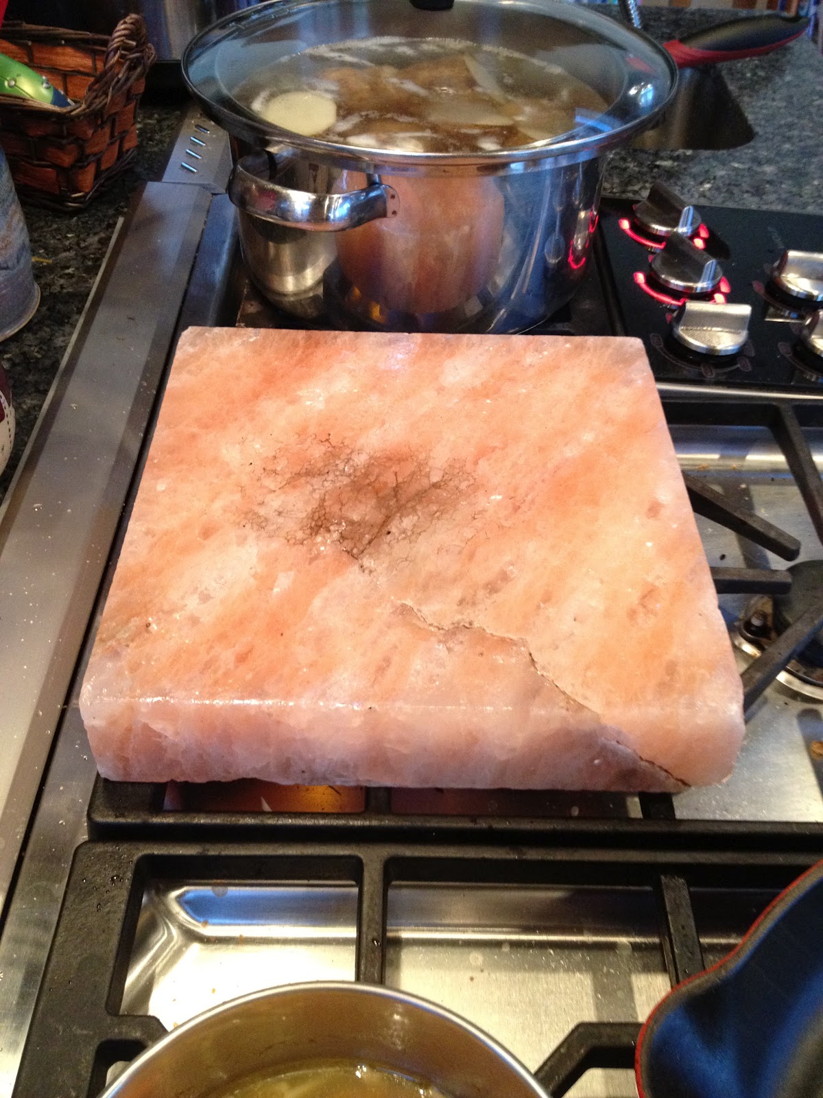 KD's Life in Alaska: Shrimp and Steak on the Salt Block