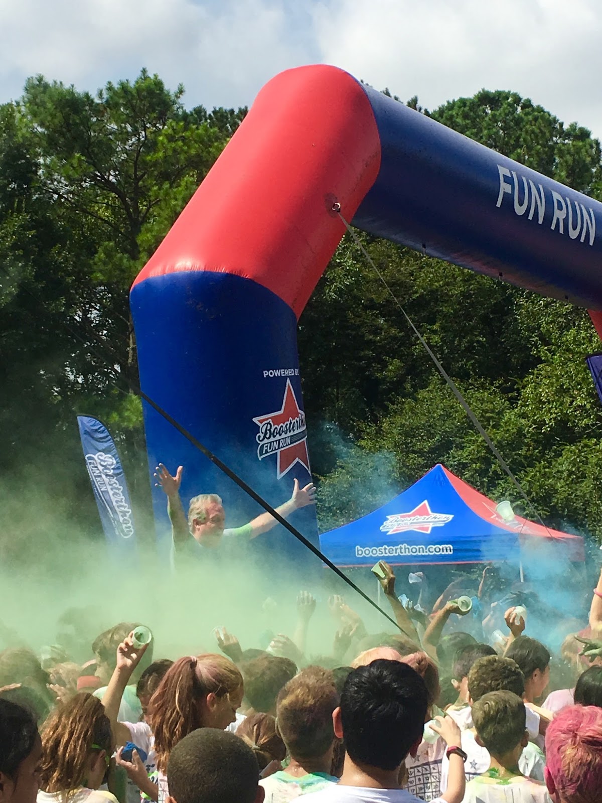 Little HIP Chicks: Boosterthon Fun Run