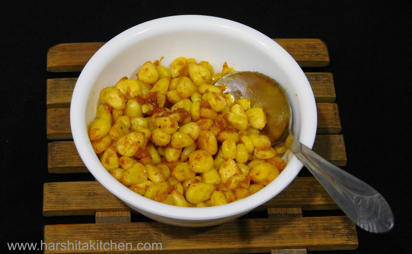 Masala/ Spicy Corns - Harshita's Kitchen