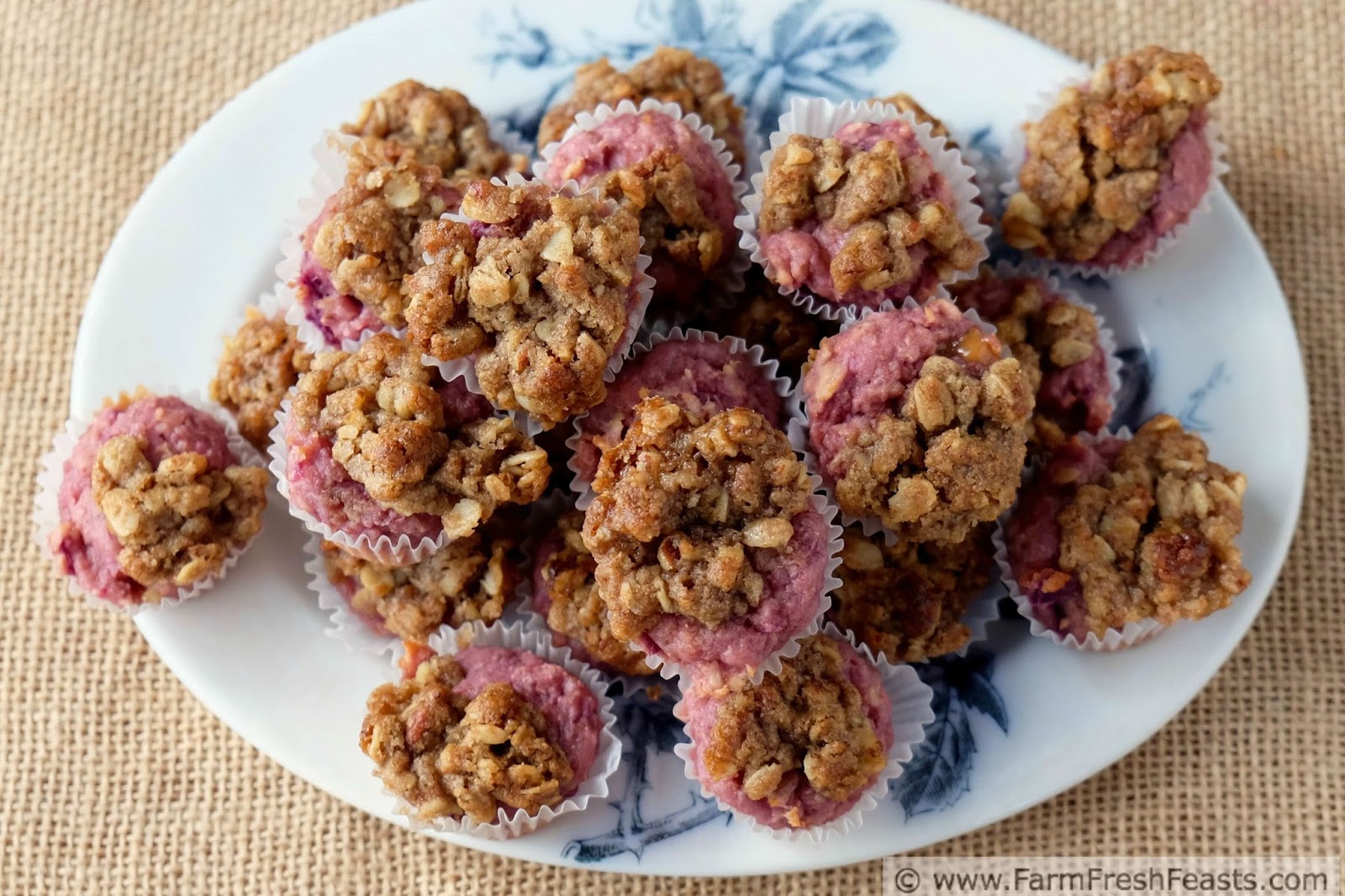 Farm Fresh Feasts: Purple Sweet Potato Muffins with Caramel and ...
