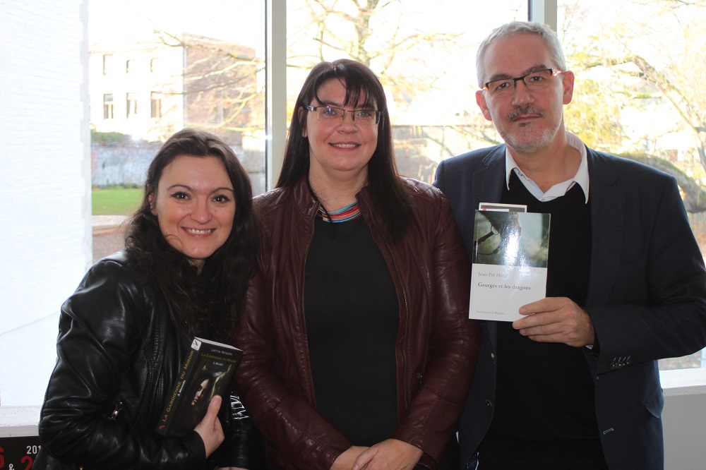 GIL EDITIONS: Laëtitia Reynders en conférence de presse à Mons pour le ...