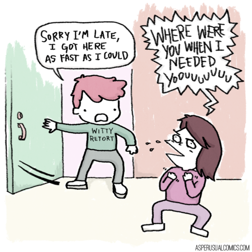 Sober in a Nightclub: Always late to the party.